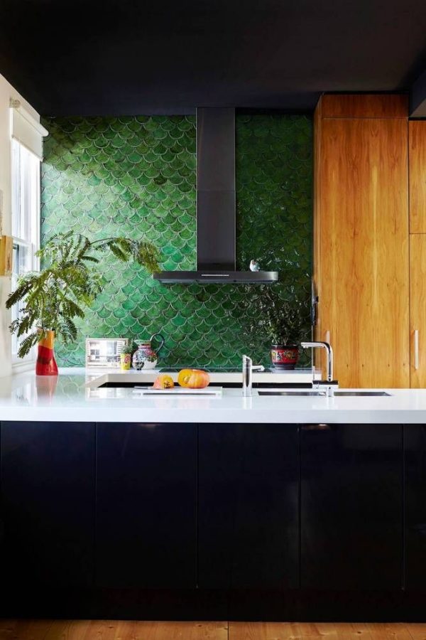 Caribbean Kitchen Design: Bright Backsplashes - Lagnappe Custom Interiors