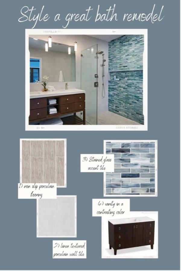 How To Layout Bathroom Tile in 7 Easy Steps - Lagnappe Custom Interiors