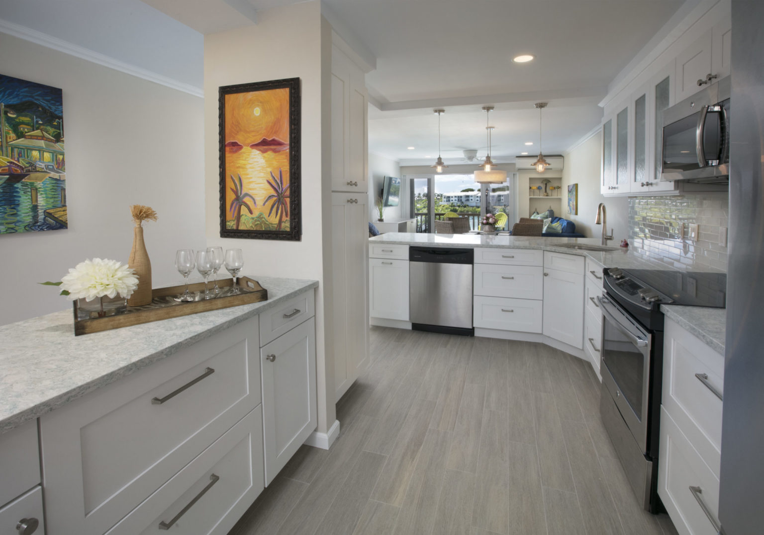 Beach Remodel Before And After Condo Tour Lagnappe Custom Interiors