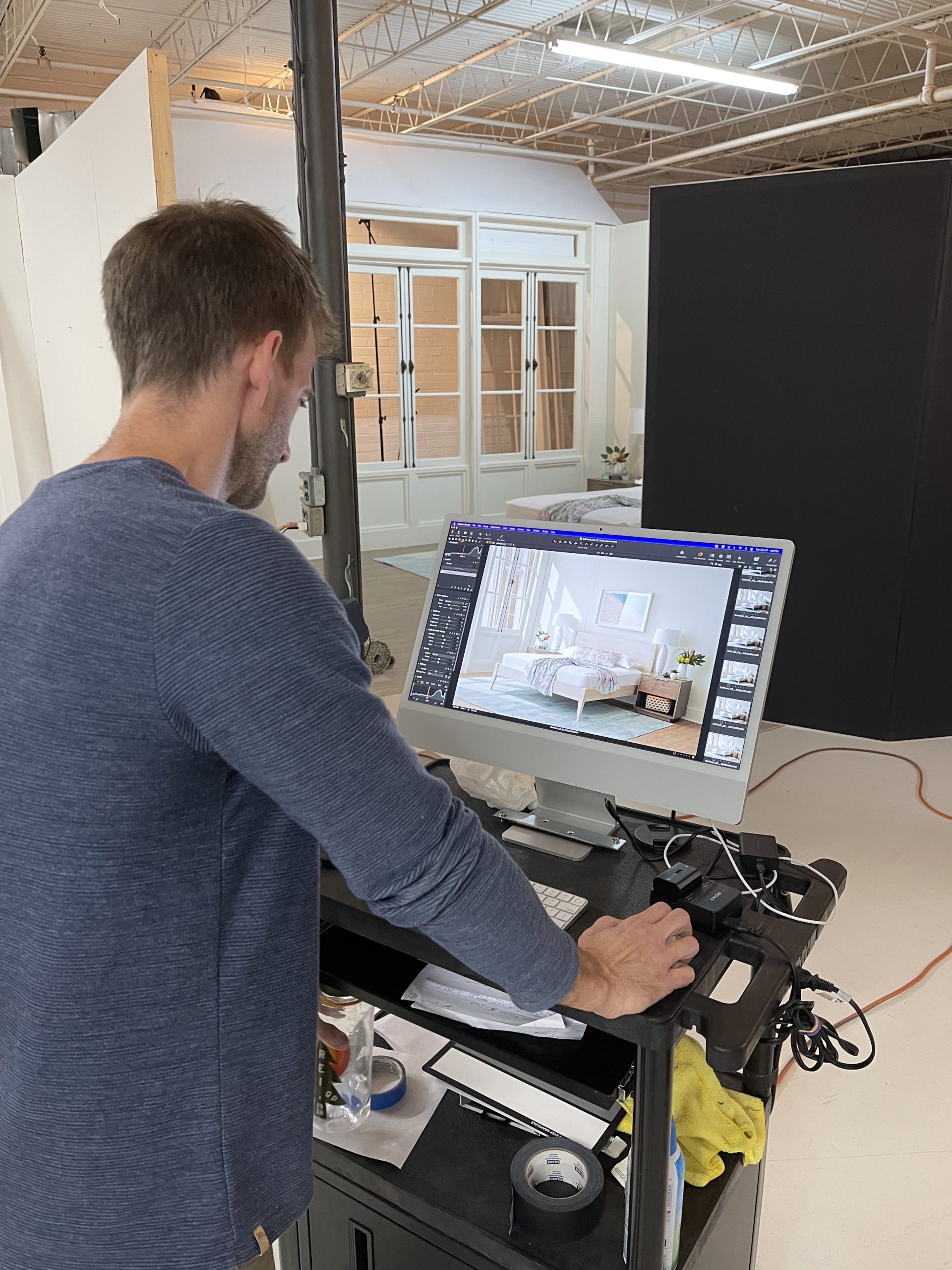 Behind the Scenes at the Gat Creek Photoshoot - Lagnappe Custom Interiors